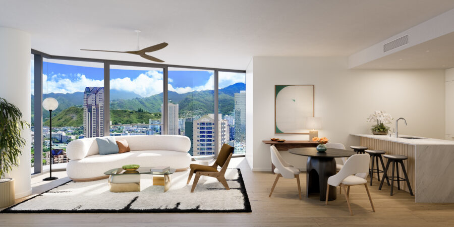 Residences - The Launiu Ward Village | Official Site